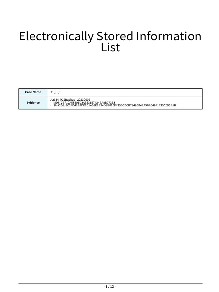 85246777290@s.whatsapp - Electronically Stored Information List | PDF ...