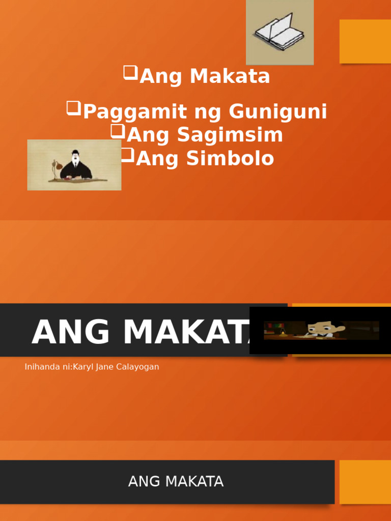 Ang Makata, Guniguni | PDF