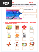 Identifica y Colorea Los Alimentos Energéticos | PDF