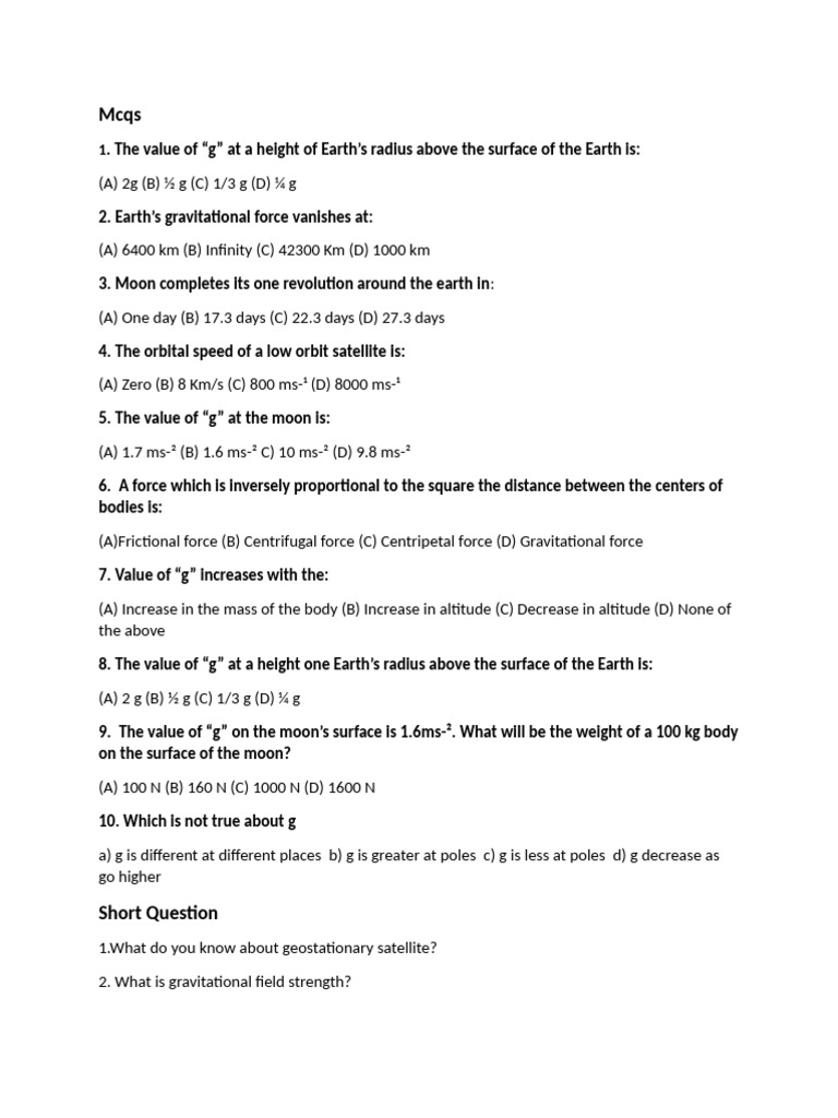 Physics CHP 5 Test | PDF | Teaching Methods & Materials Physics CHP 5 Test | PDF | Teaching Methods & Materials