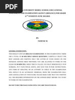 ACT Biology Practice Test DR Mai Abd El Salam 1 10 | PDF | Synapse ...