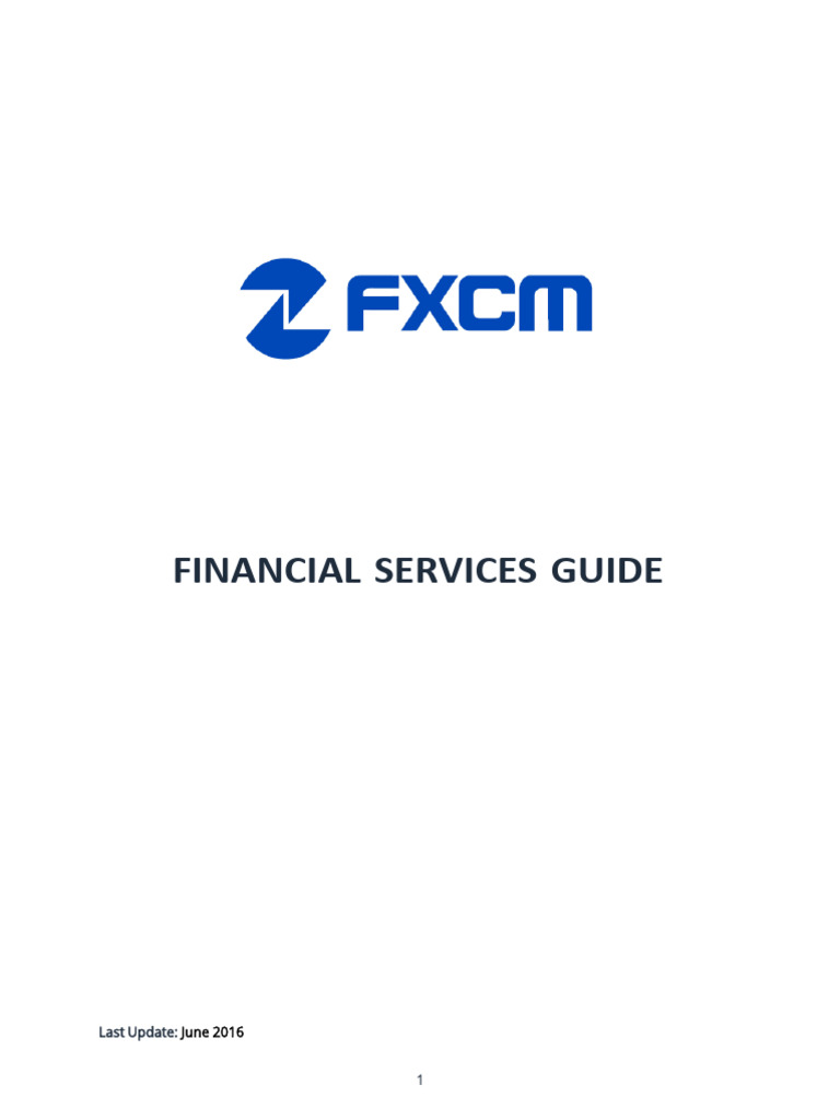 FXCM Financial Services Guide 2016 | PDF | Contract For Difference | Libor