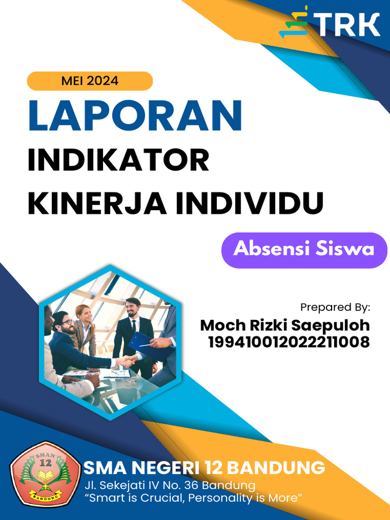 Cover IKI - 1 Absensi | PDF