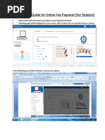 How To Pay Fees Online AWES ERP | PDF