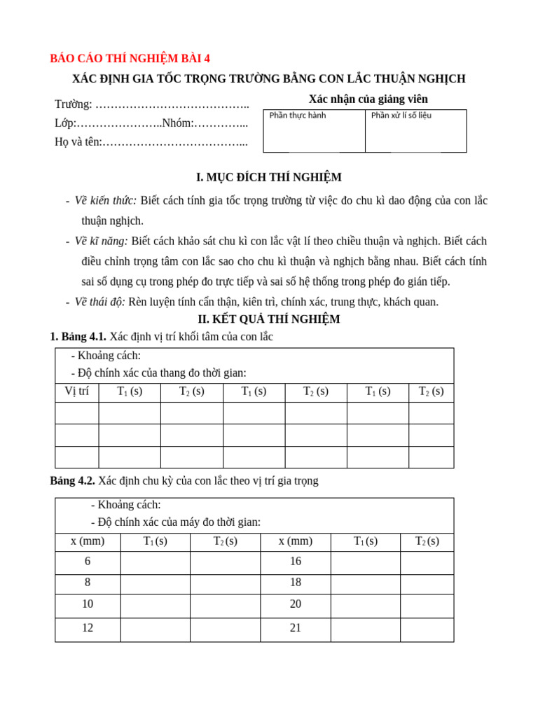 Bao Cao Thi Nghiem - Phong2 (12bai) | PDF