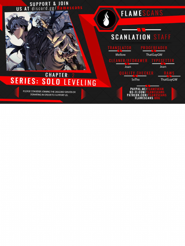 Solo Leveling - Chapter 2 - PDF Room | PDF