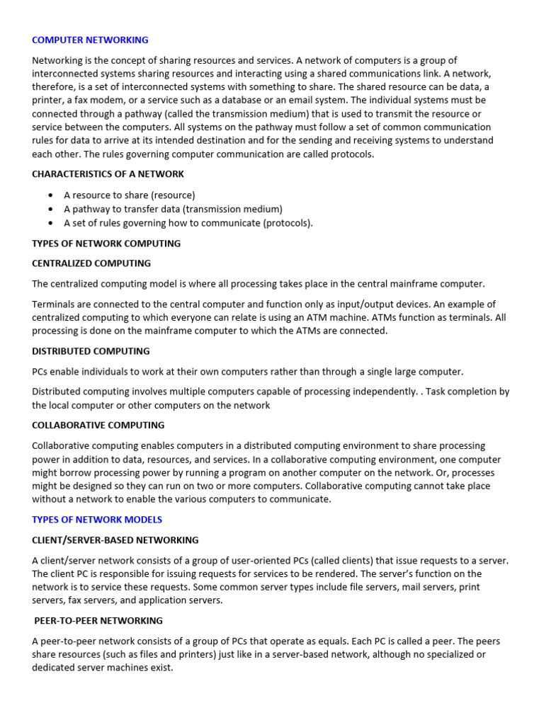 Wa0012. | PDF | Network Topology | Computer Network