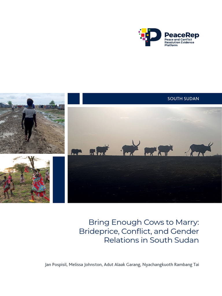 Bring Enough Cows To Marry BridePrice Conflict and Gender Relations in ...