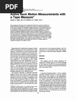 Cervical Spine Goniometry Guide | PDF | Vertebral Column | Vertebra