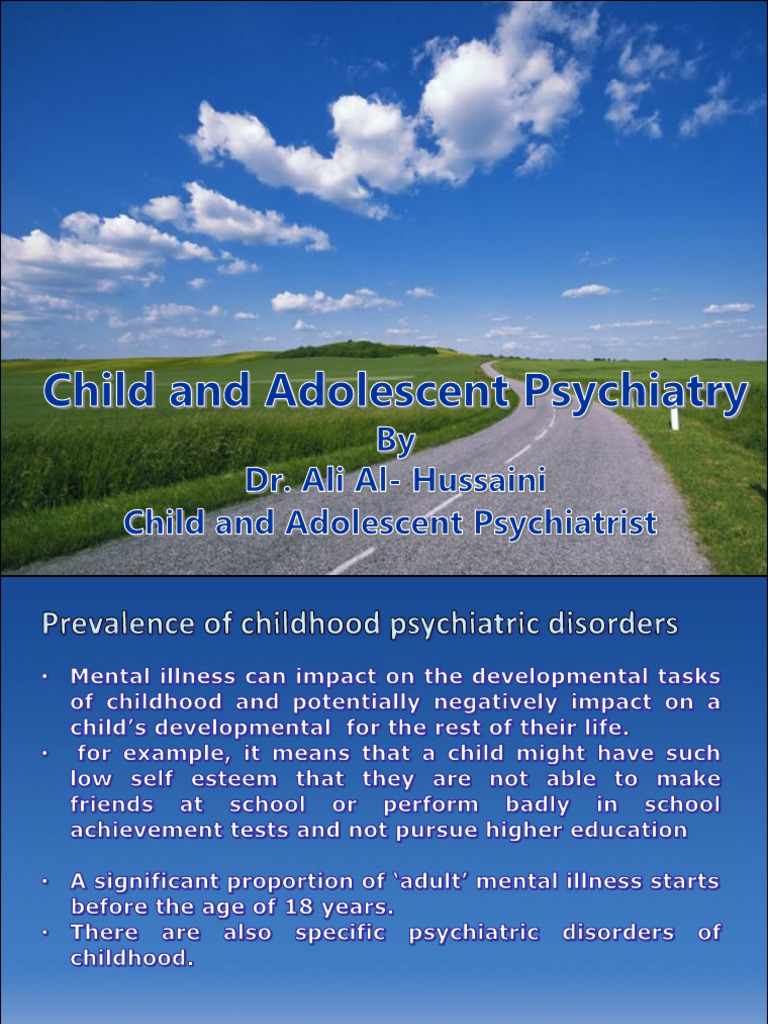 Understanding Childhood Psychiatric Disorders | PDF