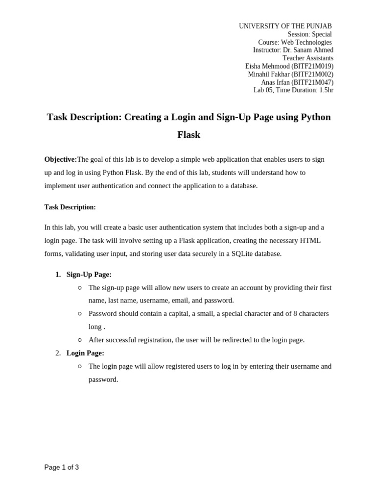 Web_Lab_05 | PDF | Login | User (Computing)