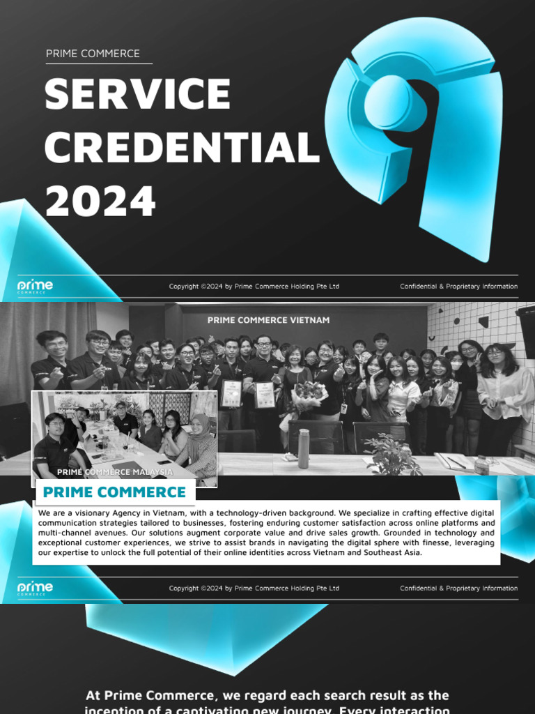 (MUFG) Prime Commerce Profile & Credential 2026 | PDF | Brand | E Commerce