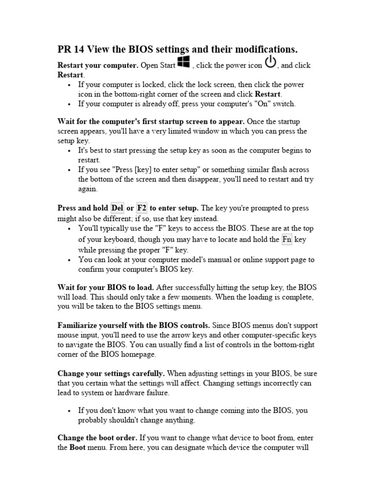 PR 14-21 SW Instl | PDF | Bios | Microsoft Windows