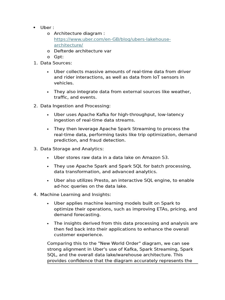 Data Architectures | PDF | Apache Spark | Apache Hadoop