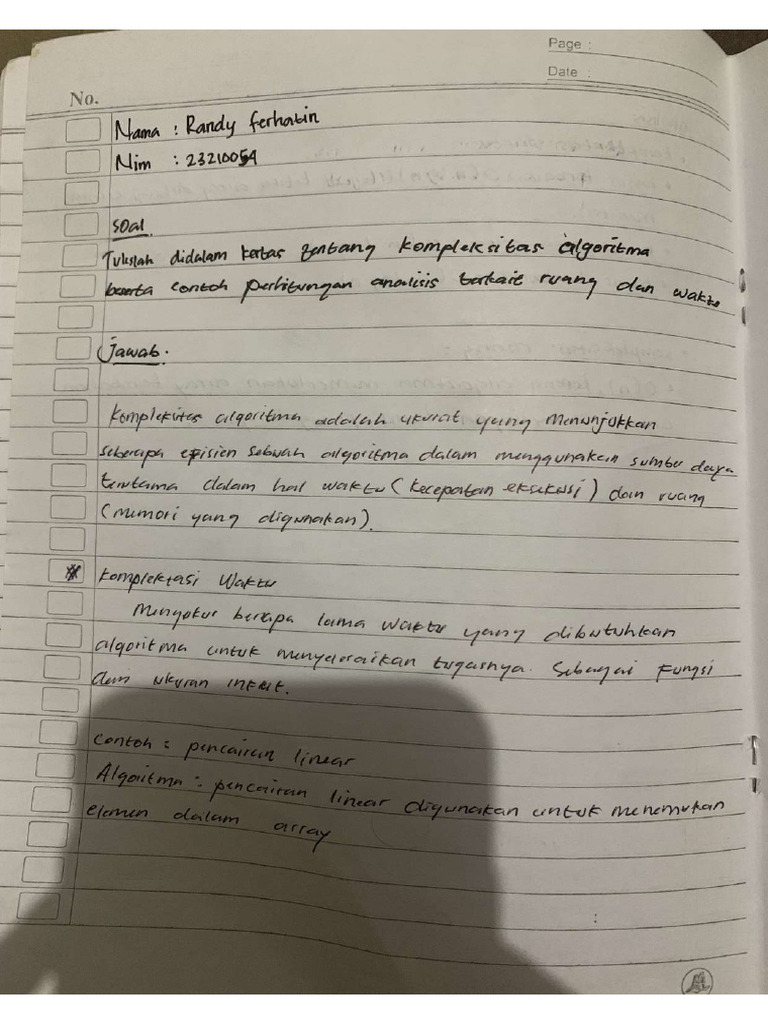 Tugas Algoritma | PDF