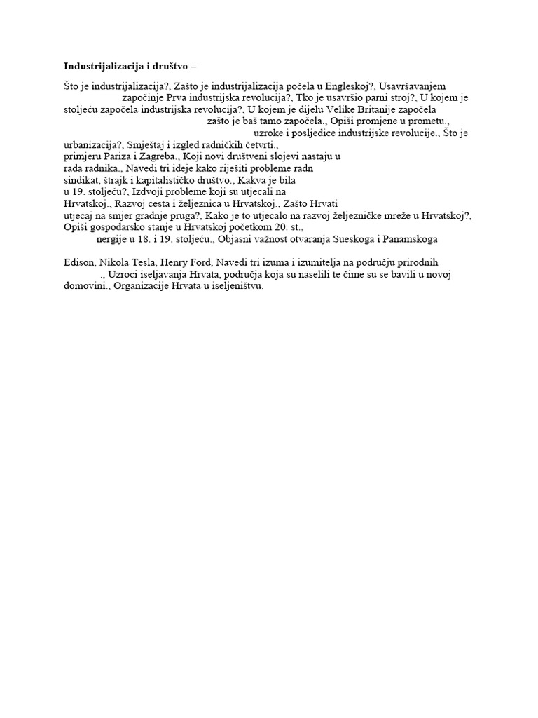 Raz - 2. Ispit - Radni Listić | PDF