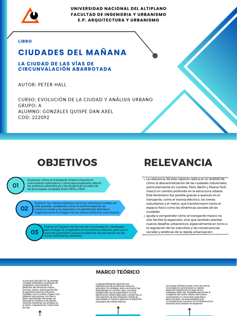 Control de Lectura 8 - Gonzales Quispe Dan Axel | PDF | Suburbio | La ...