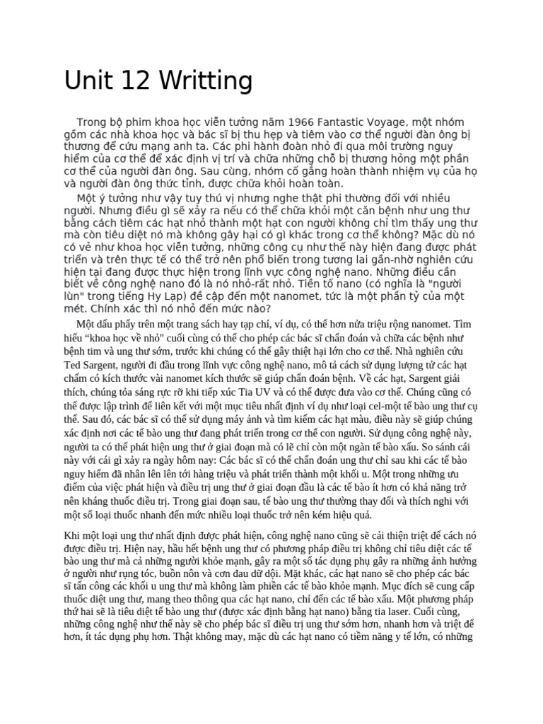 Unit 12 Reading | PDF