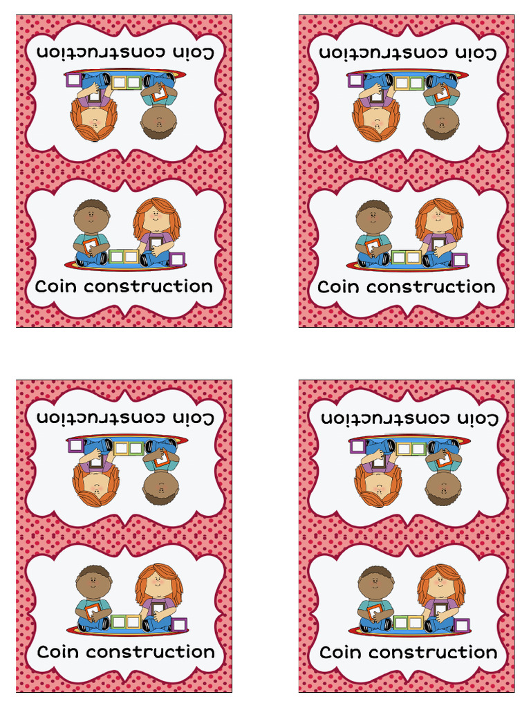 Coin Construction | PDF