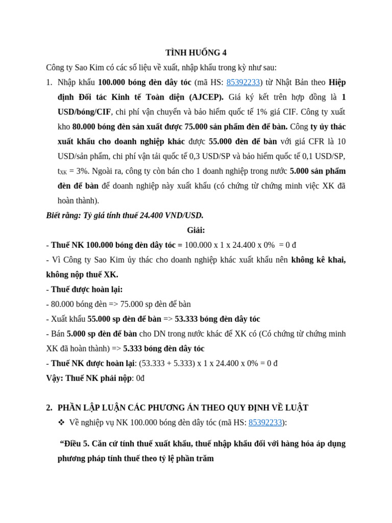 Bài Tập Nhóm TH4 | PDF