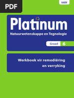 Platinum Natuurwetenskap Tegnologie Graad 6 Kwartaal 1 | PDF