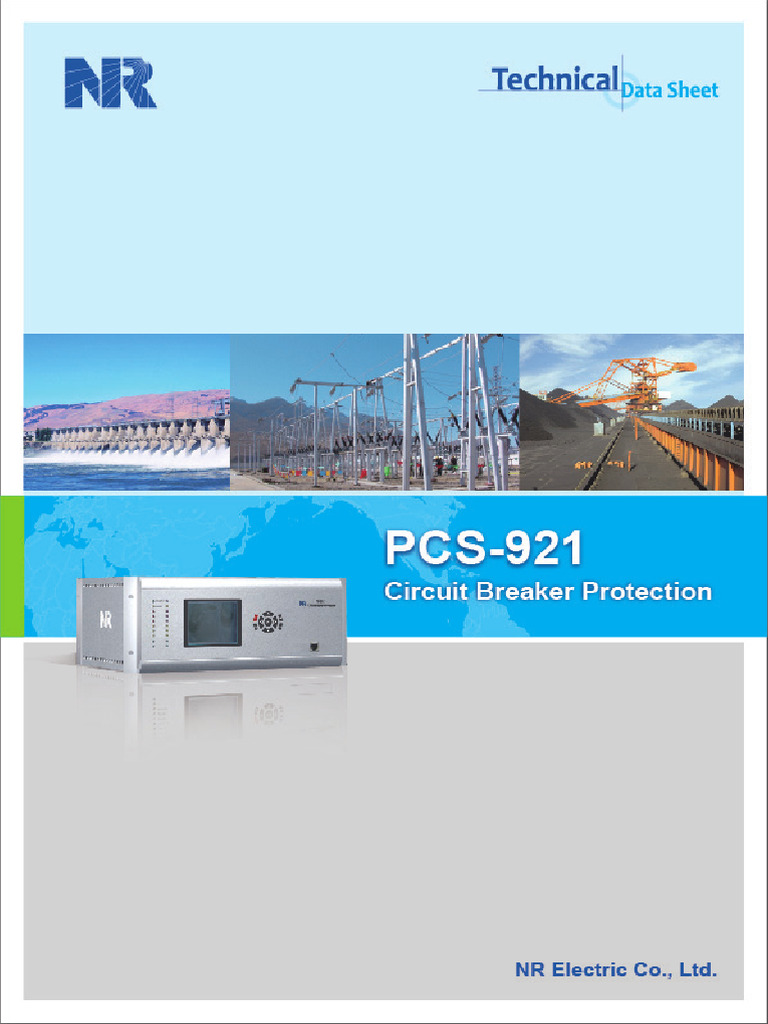 PCS-921 Breaker Failure Protection Data Sheet | PDF | Electronics ...
