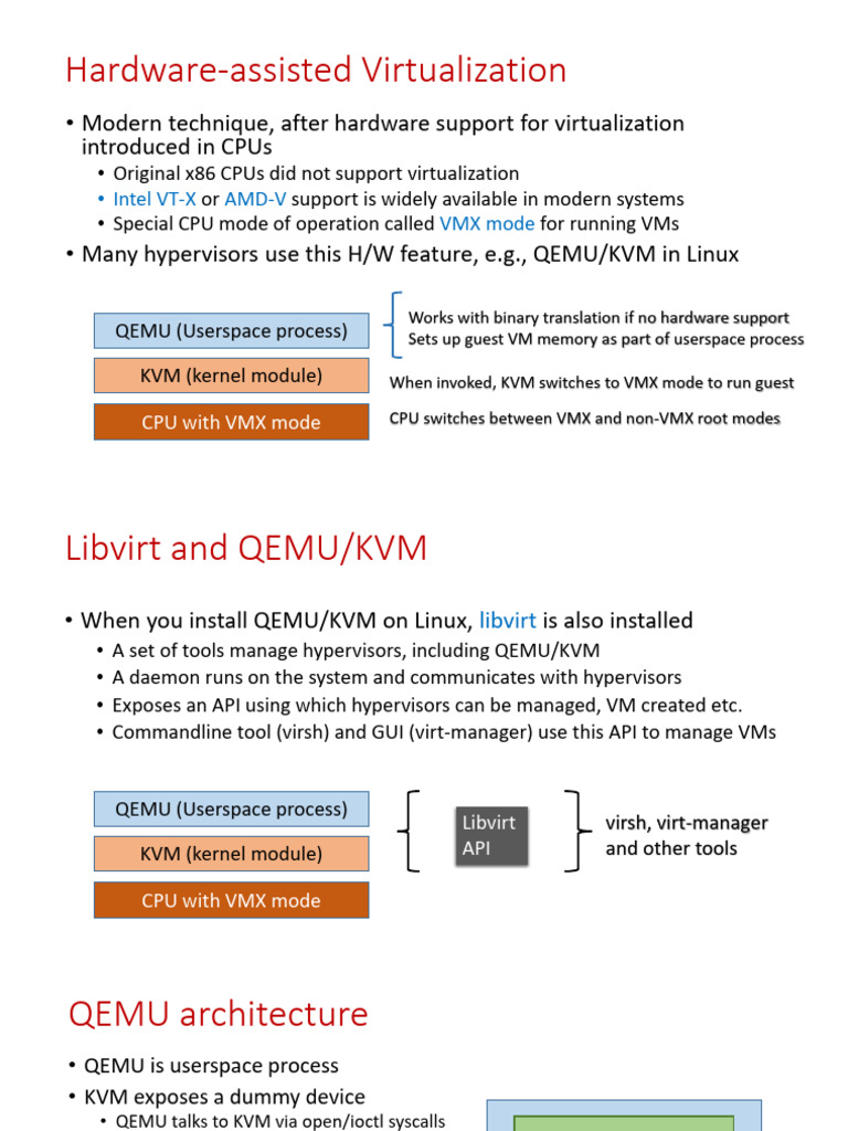 04 Hwvirt Kvmqemu | PDF | Virtual Machine | Thread (Computing)