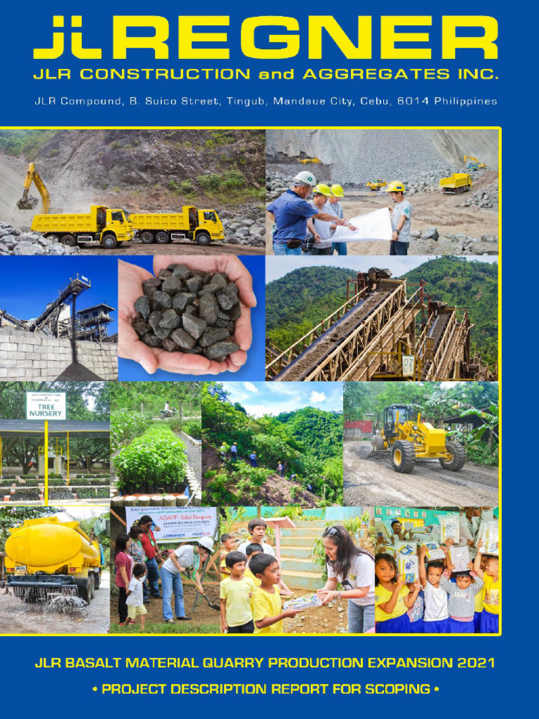 PDS Basalt Material Quarry Production Expansion Project | PDF | Surface ...