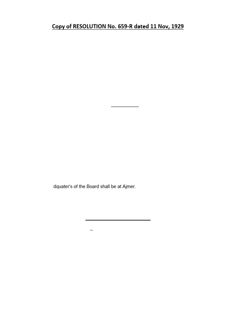 Govt of India Resolution 1929 | PDF | Committee | Audit