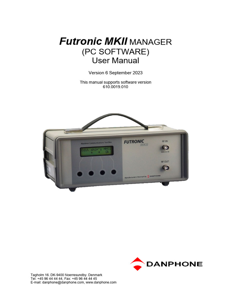 Mkil Futronic MKLL Manager Manual | PDF | Personal Computers | Software