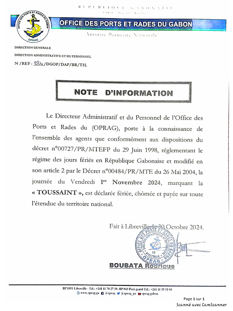 Note D'information | PDF
