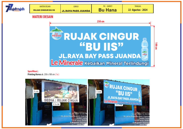 38 Rujak Cingur Bu Iis Fix | PDF