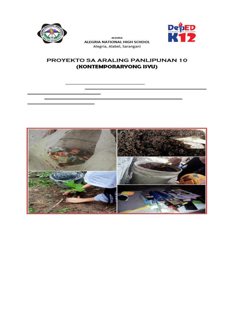Ap 10 Project 1ST Quarter | PDF