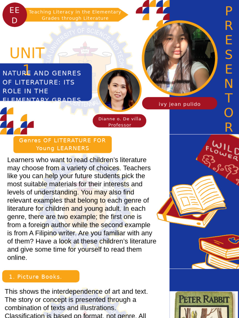 Elementary Literature Guide | PDF | Picture Book