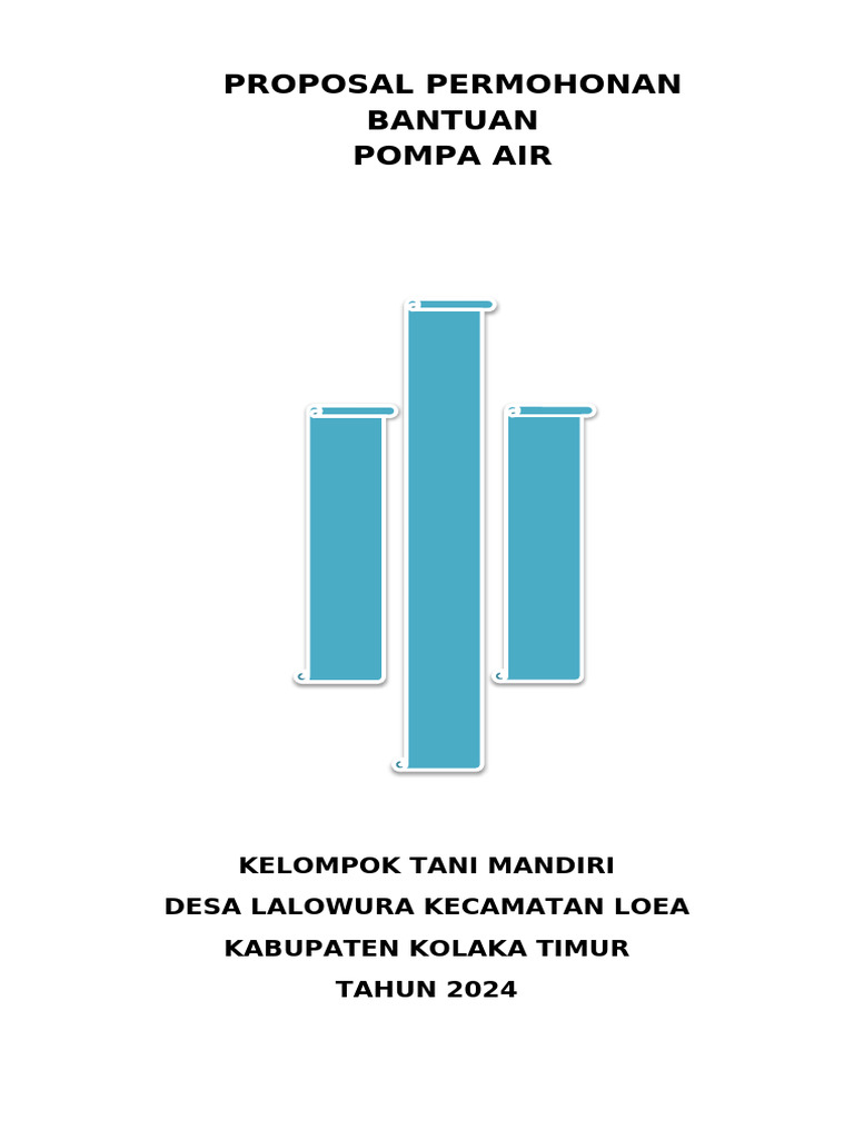 Proposal Pompa Air Mandiri | PDF