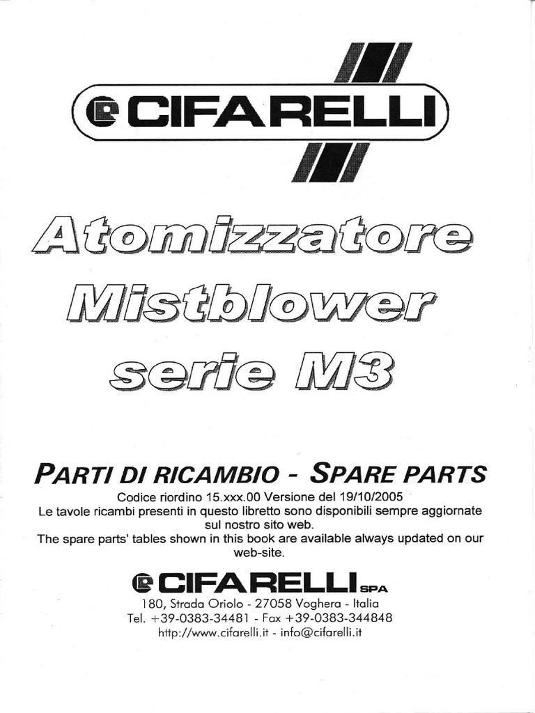 Desfasurator Cifarelli M3 | PDF