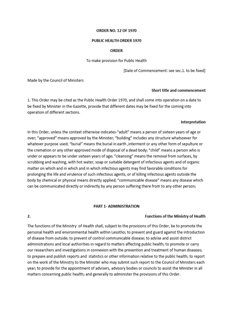 H544 Form Download for Public Health Order | PDF | Smallpox | Vaccination