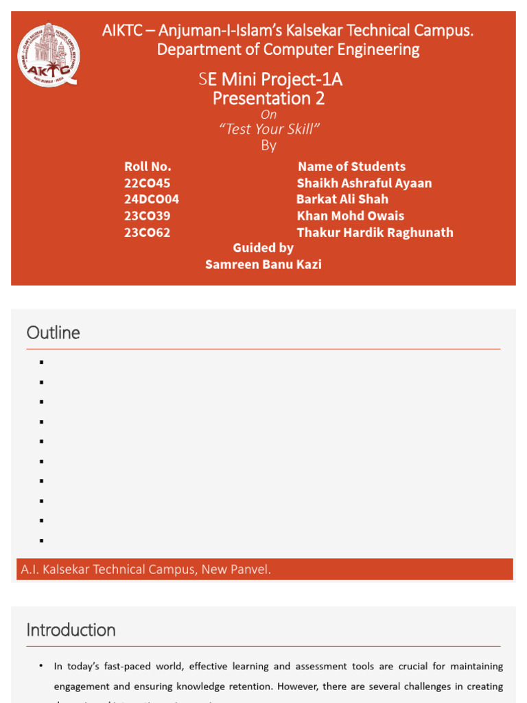 SE Mini Project Presentation | PDF | Artificial Intelligence | Intelligence (AI) & Semantics