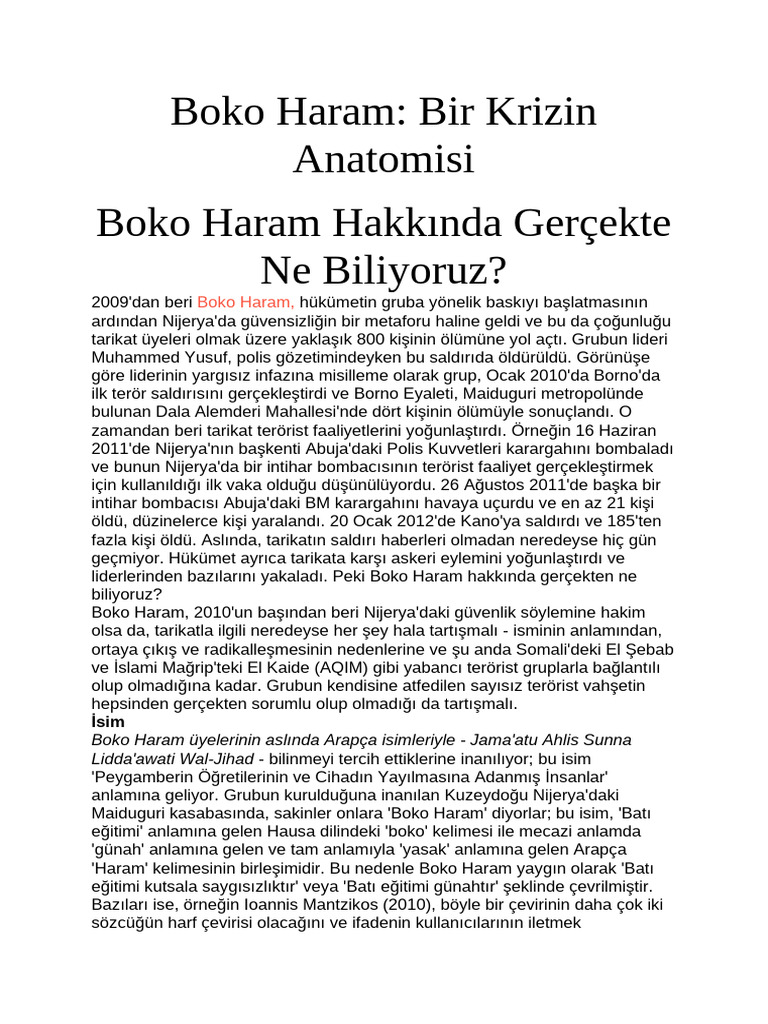Boko Haram | PDF