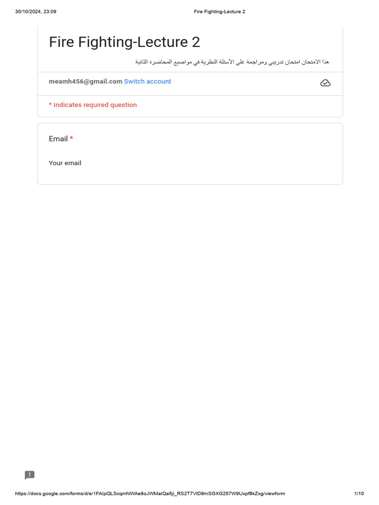 Fire Fighting-Lecture 2 Exam | PDF | Fires | Industrial Processes