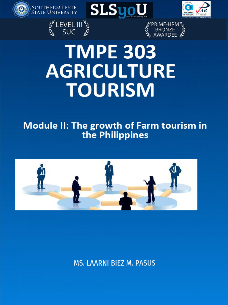 Growth of Agritourism in the Philippines | PDF | Tourism | Agriculture