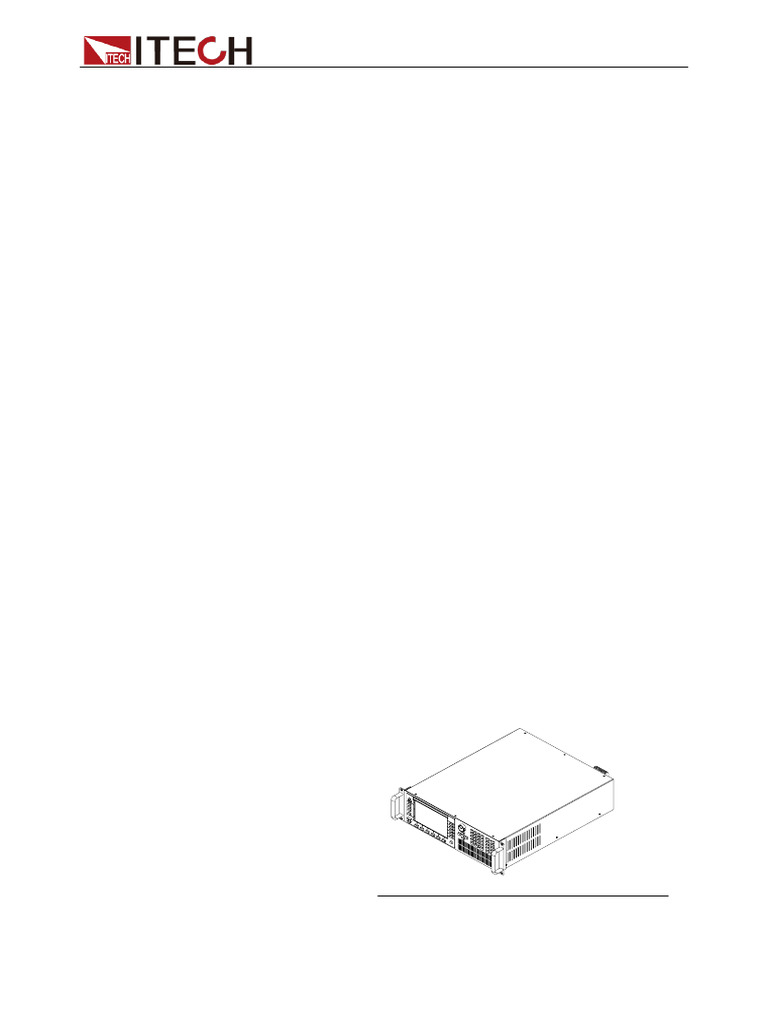 ITECH IT8600 User Manual | PDF | Electromagnetic Compatibility ...