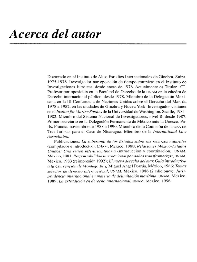 Derecho Del Mar, Gomez Robledo | PDF