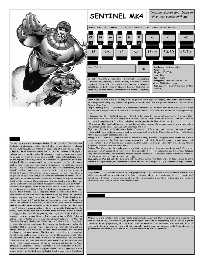 MM Sentinel mk4 | PDF