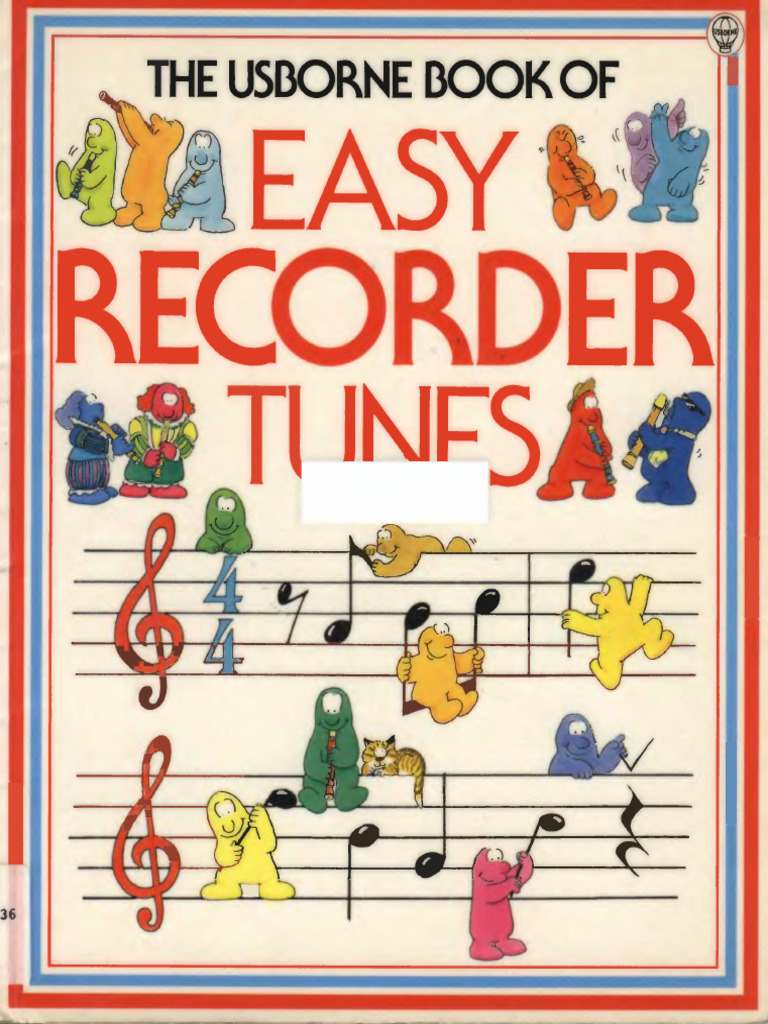 (Usborne Tunebooks) P. Hawthorn-Easy Recorder Tunes-Educational Development Corporation (1991) | PDF