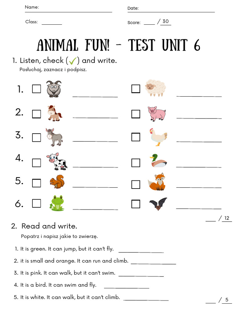 (Shine On 2) Test Unit 6 | PDF