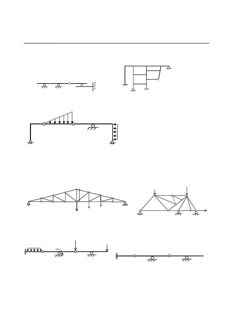 Structure Mid16 | PDF | Truss | Continuum Mechanics