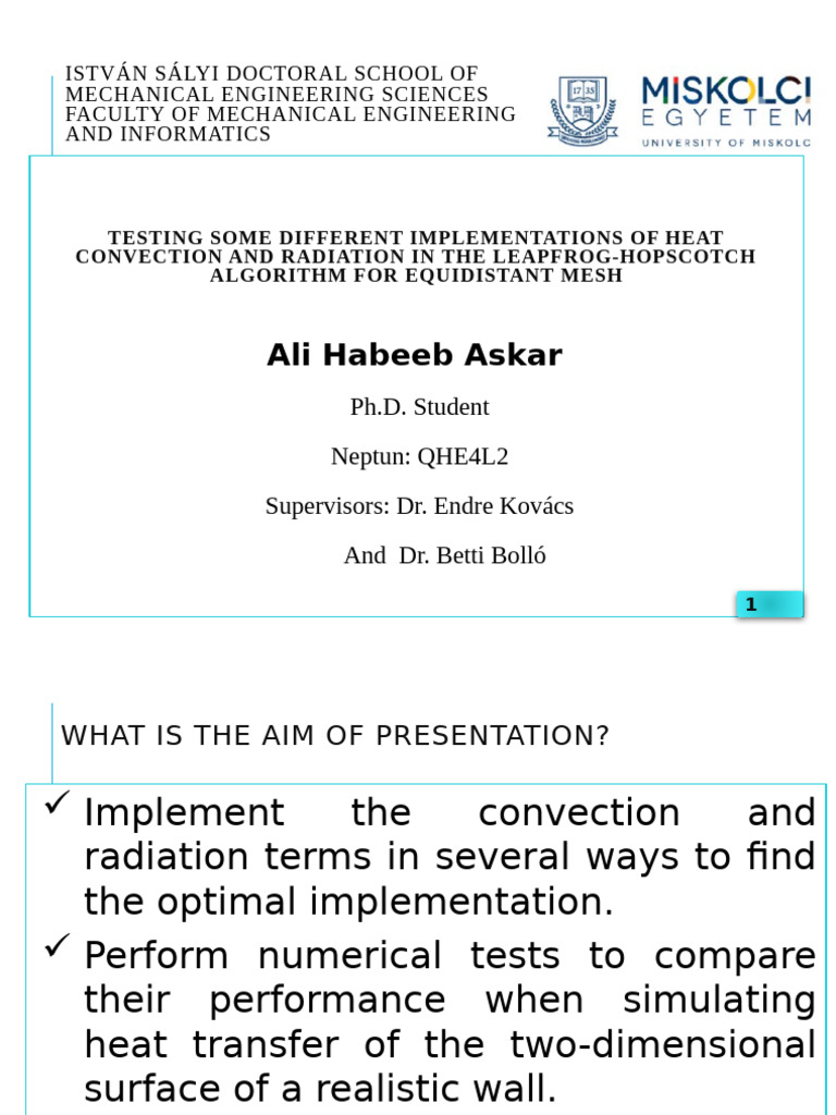 S01 - 10 - Al-Magsoosi Ali Habeeb Askar - Doctoral - Seminar | PDF | Temperature | Heat