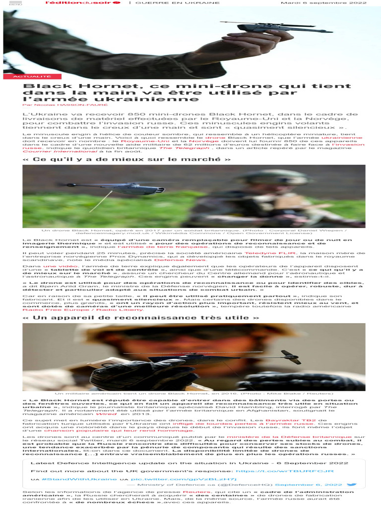 NHF Black Hornet | PDF