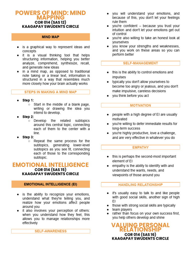 COR 014 - Personal Development (2nd Quarter) | PDF | Family | Perception